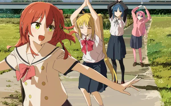 [280+] Bocchi The Rock! Wallpapers