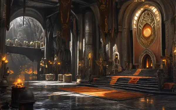 Dwarven Hall Wallpapers