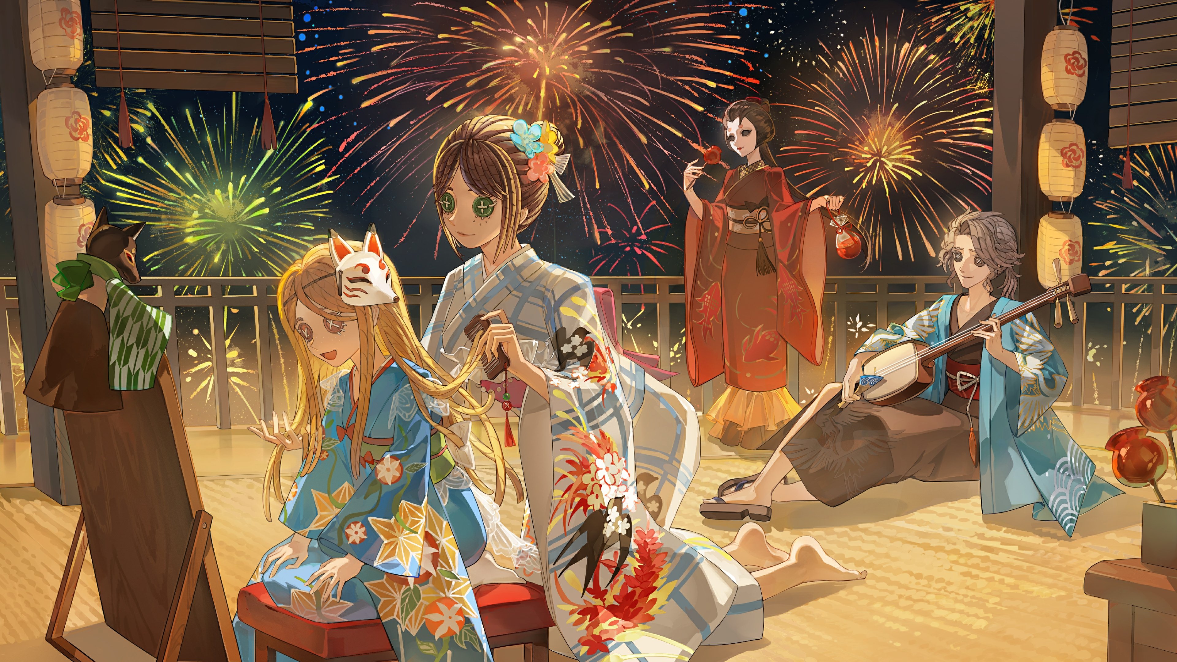 Download Video Game Identity V 4k Ultra HD Wallpaper