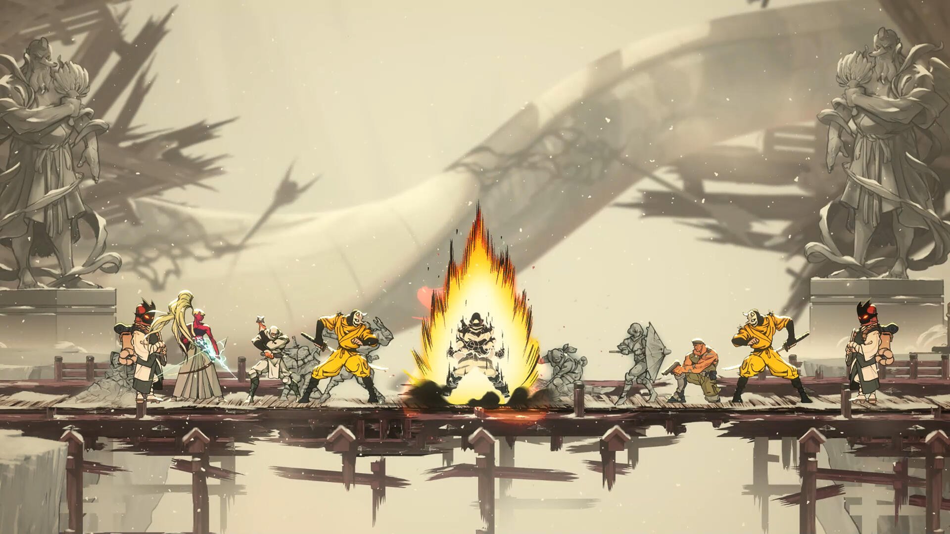 SHINOBI: Art of Vengeance — Aura Ignite (4K Ultra HD Wallpaper)