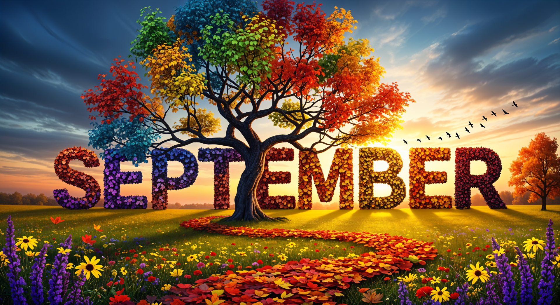 September 4K Ultra HD — Autumn Kaleidoscope by QuantumCurator