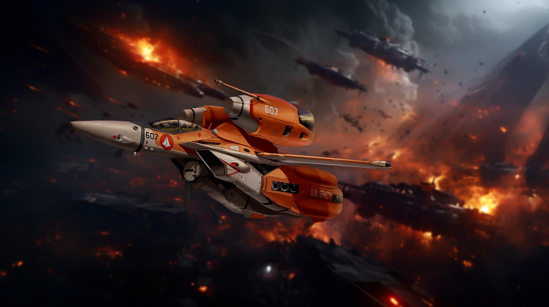 Robotech: Macross Valkyrie Assault — 4K Ultra HD Wallpaper