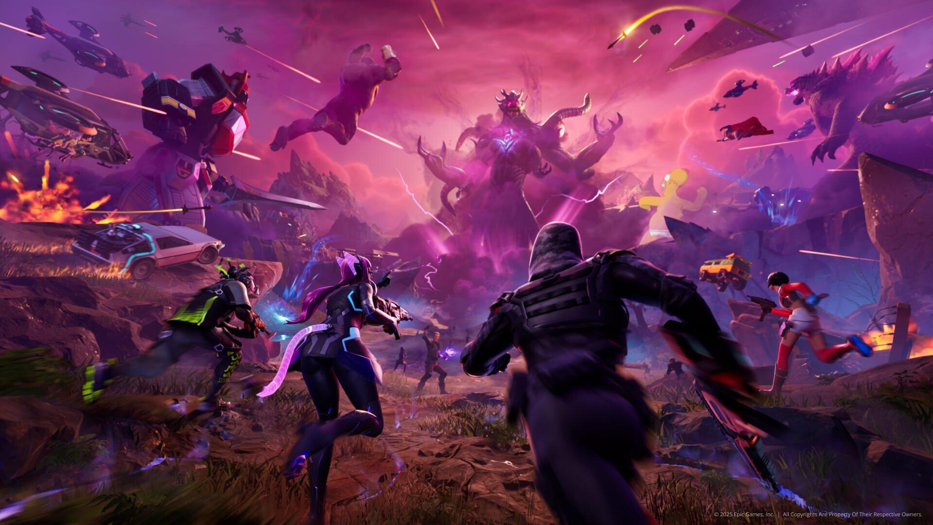 Download Video Game Fortnite HD Wallpaper