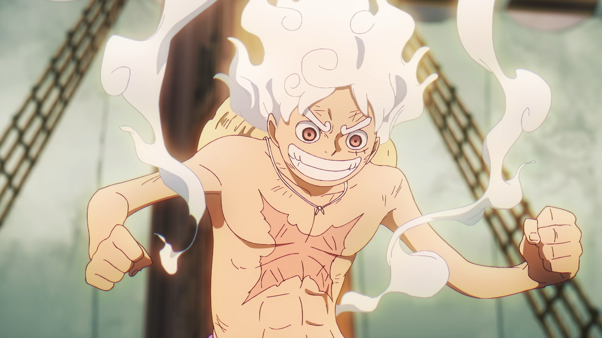 Gear 5 Unleashed — Monkey D. Luffy HD One Piece Wallpaper | 1920x1080 ...