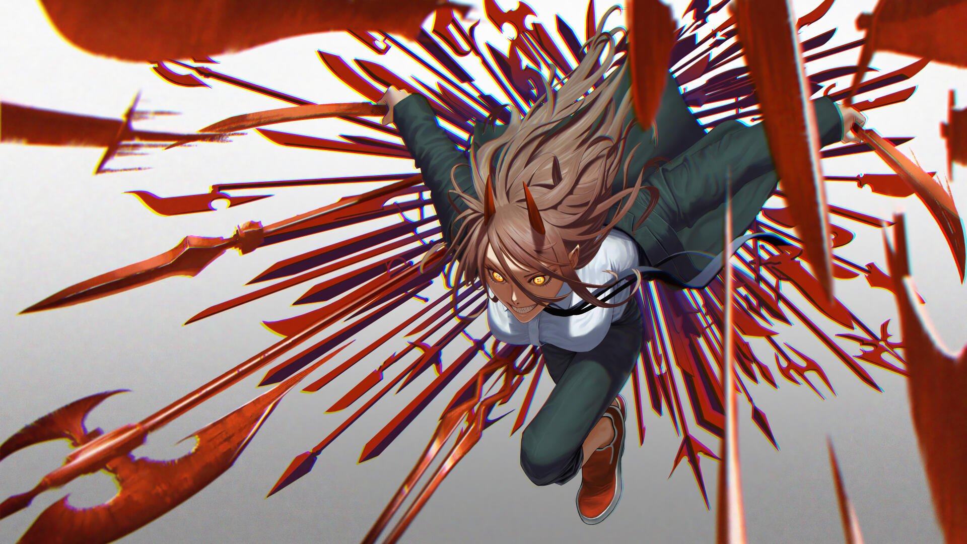 Chainsaw Man — Bloodstorm 8K Ultra HD Wallpaper