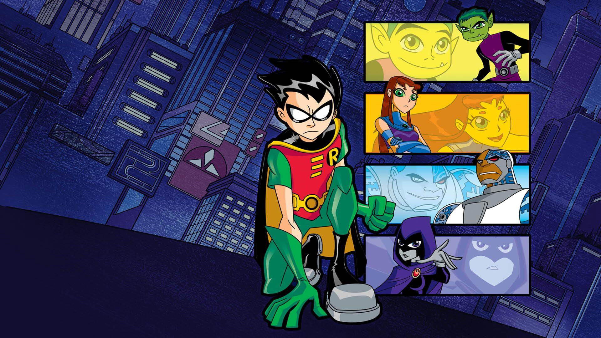 Teen Titans HD: City Guardians Wallpaper