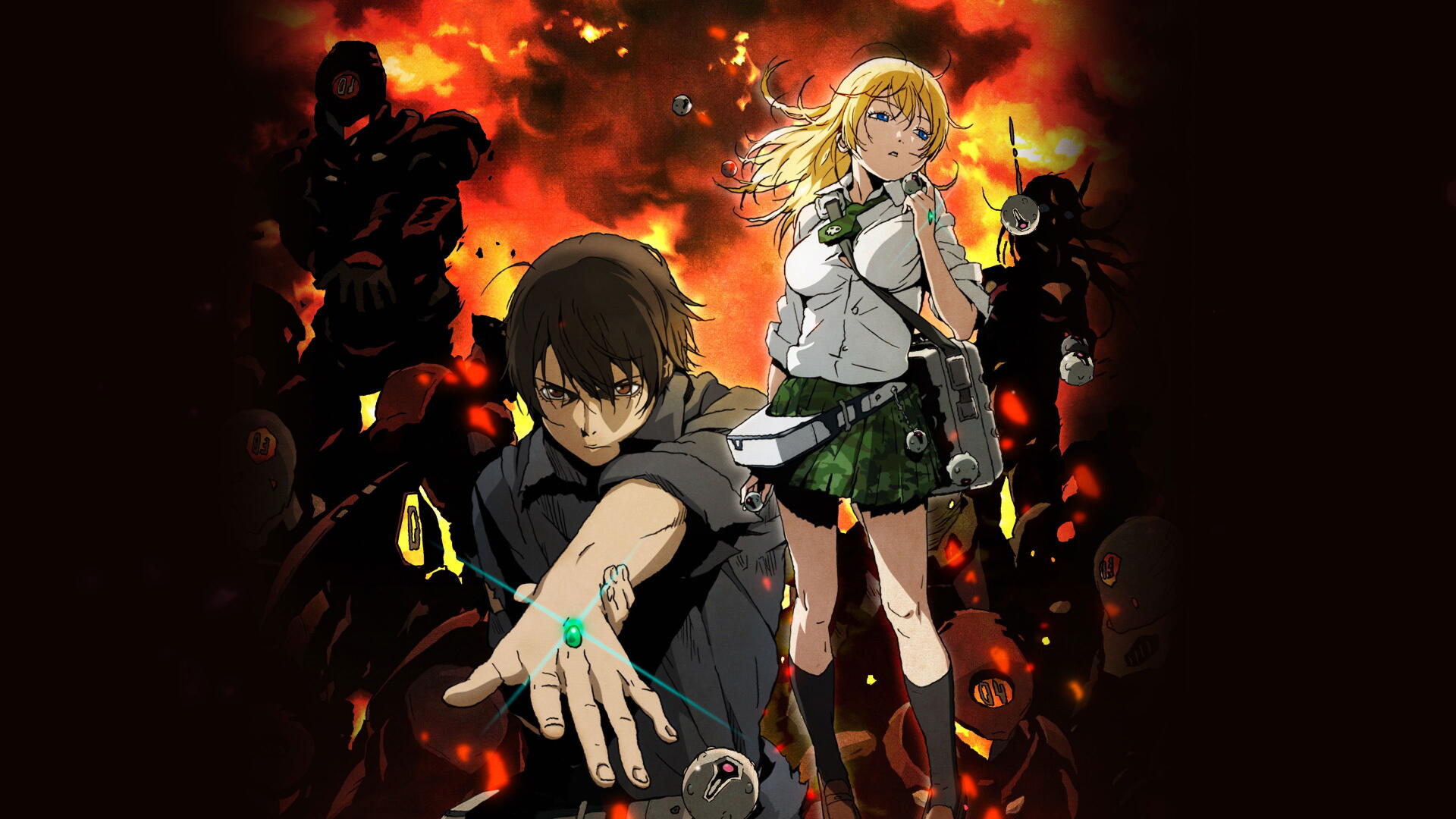 Btooom! 4K Ultra HD — Explosive Survival Anime Wallpaper