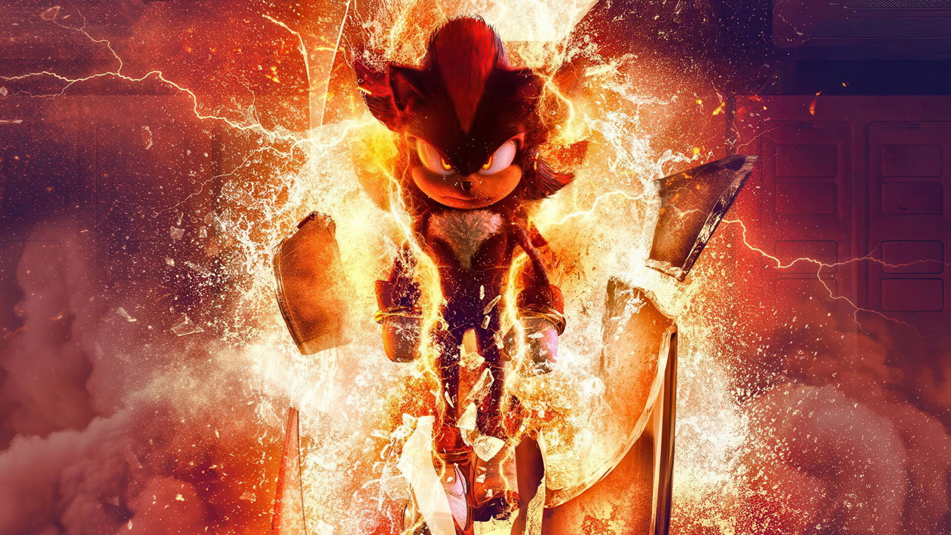 Sonic the Hedgehog 3 — 2K Quad HD Wallpaper: Fiery Ascension