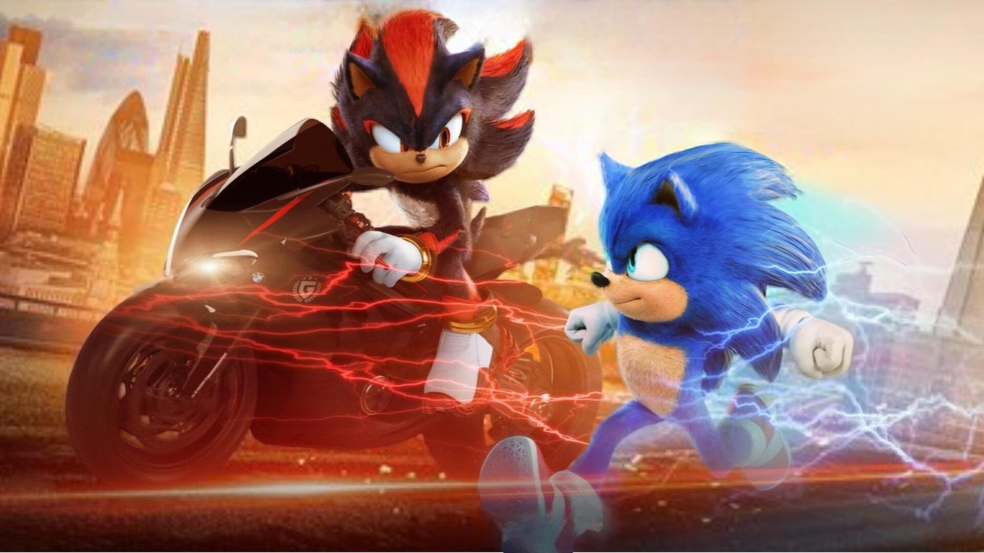 Sonic the Hedgehog 3 — 4K Ultra HD: Shadow vs Sonic Speed Duel
