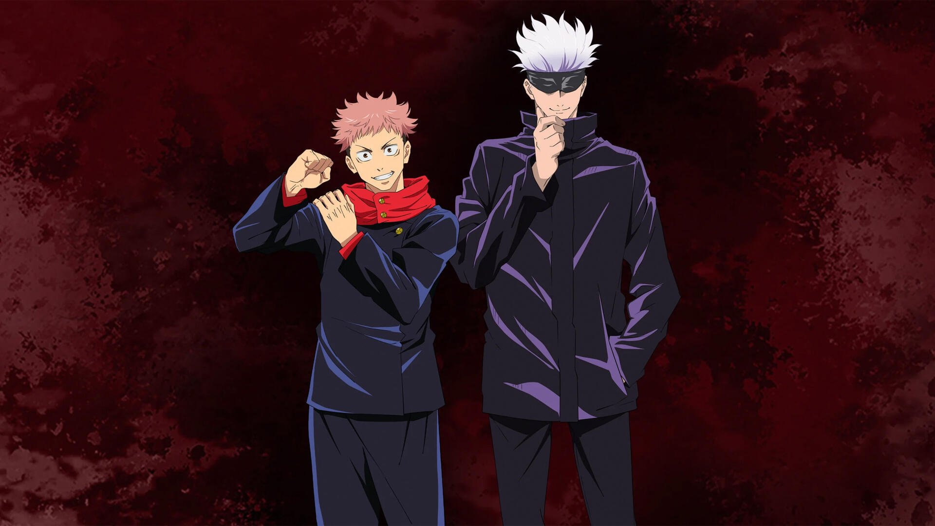 Jujutsu Kaisen 4K Ultra HD — Gojo & Yuji Wallpaper