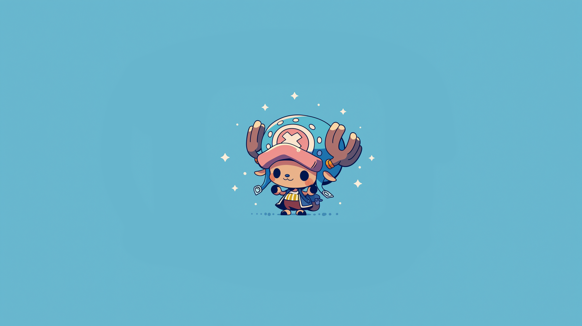 Chibi Chopper — One Piece AI Art 2K Quad HD Wallpaper | 2912x1632 ...