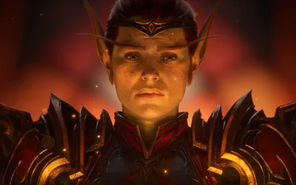 WoW Midnight: Night Elf 4K Ultra HD Wallpaper