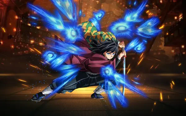 Giyuu Tomioka — Demon Slayer: Infinity Castle (4K Ultra HD Wallpaper ...