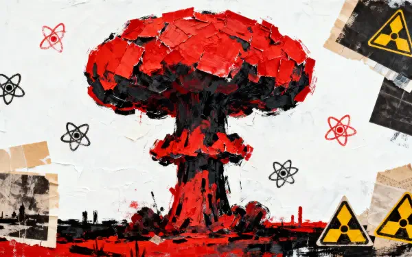 Atomic Inferno — 4K Ultra HD Nuclear Wallpaper by QuantumCurator