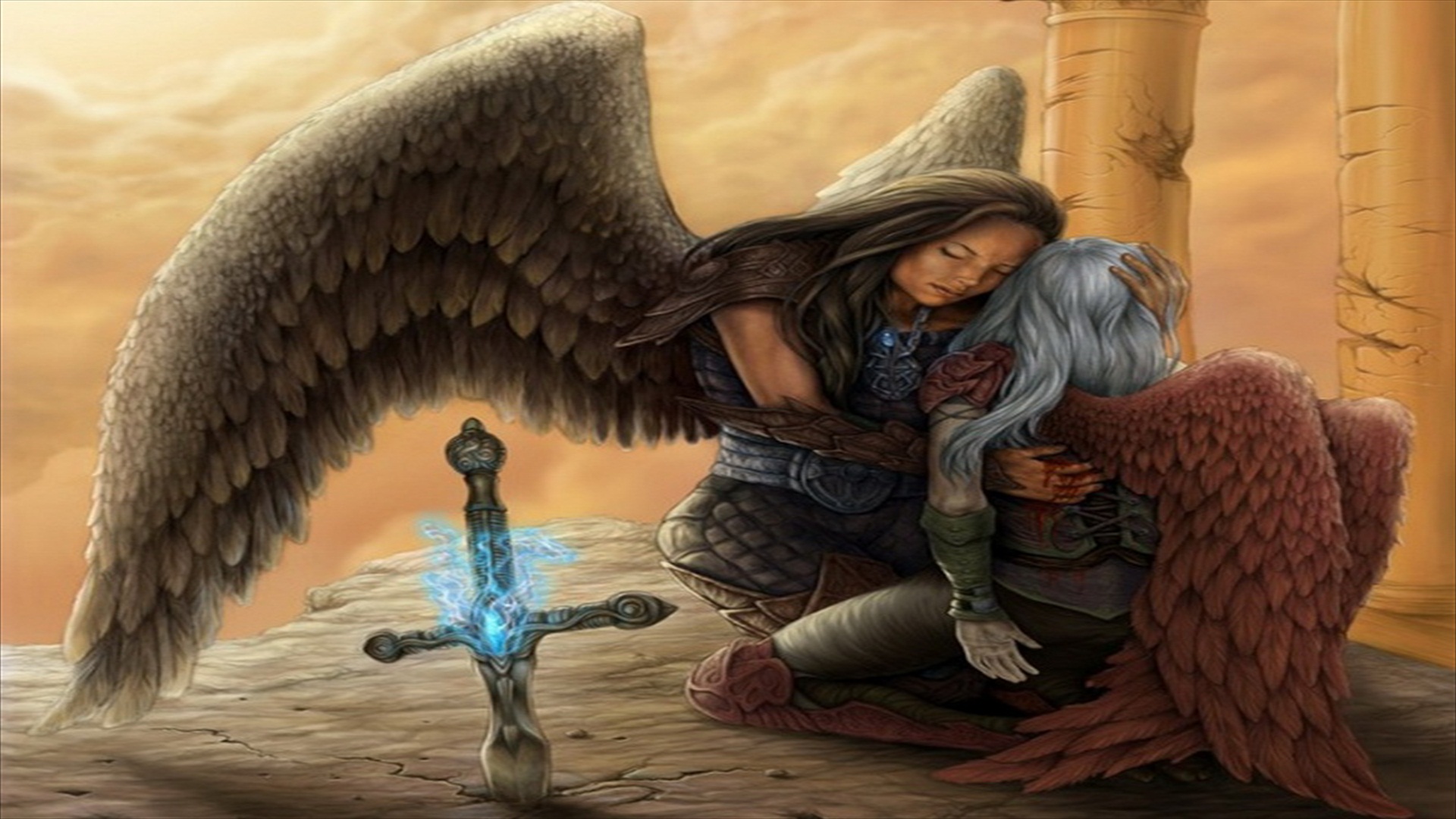 Fantasy Angel HD Wallpaper