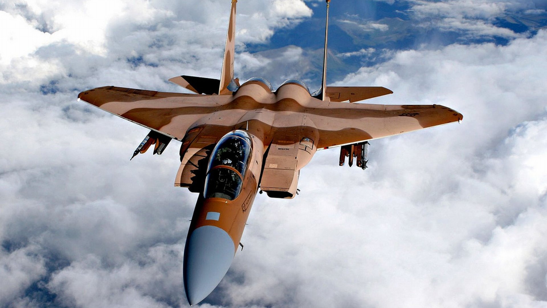 Download Military McDonnell Douglas F-15 Eagle HD Wallpaper | 1920x1080 ...