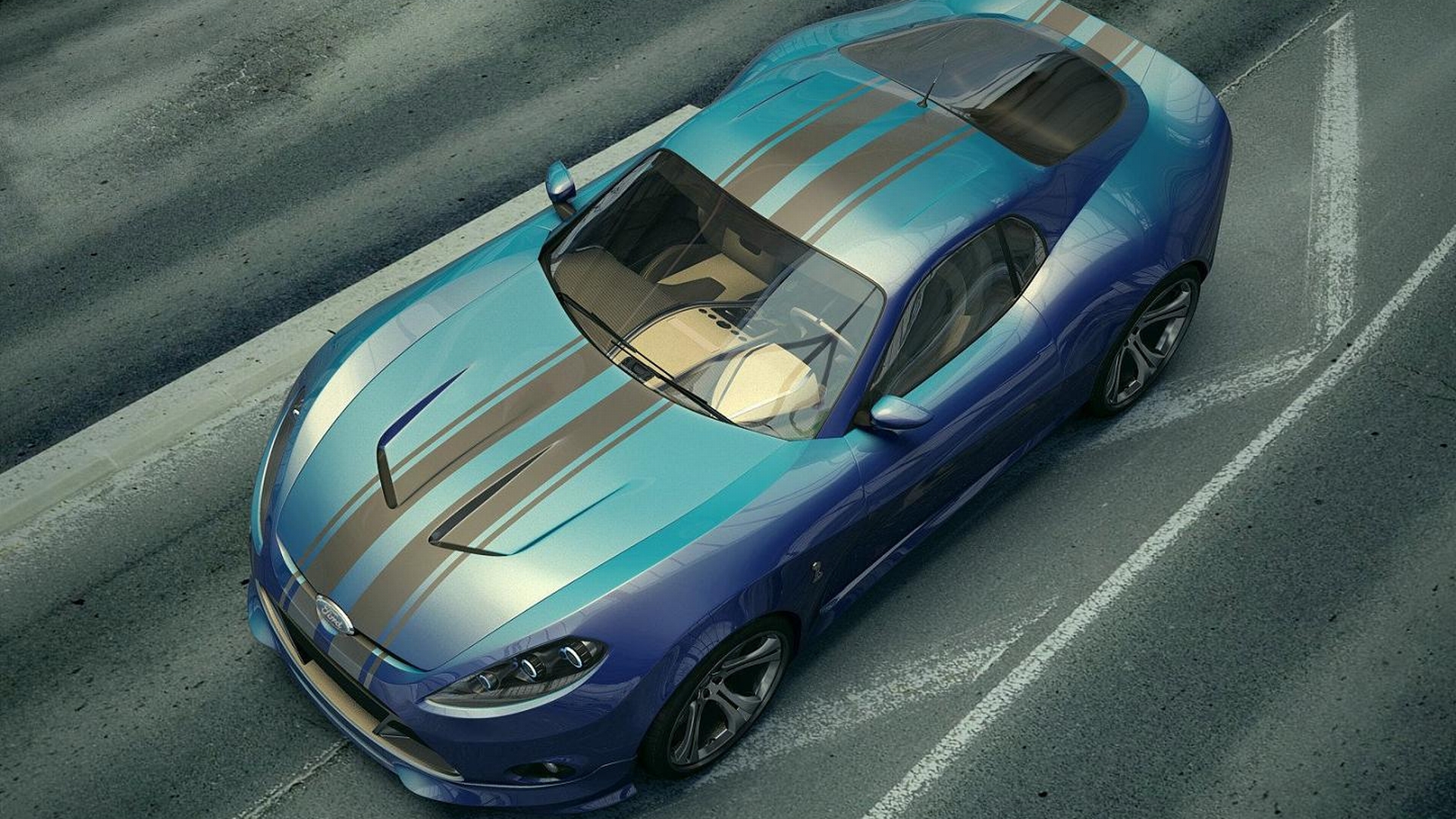 Download Vehicle Ford Cobra Snakehead HD Wallpaper