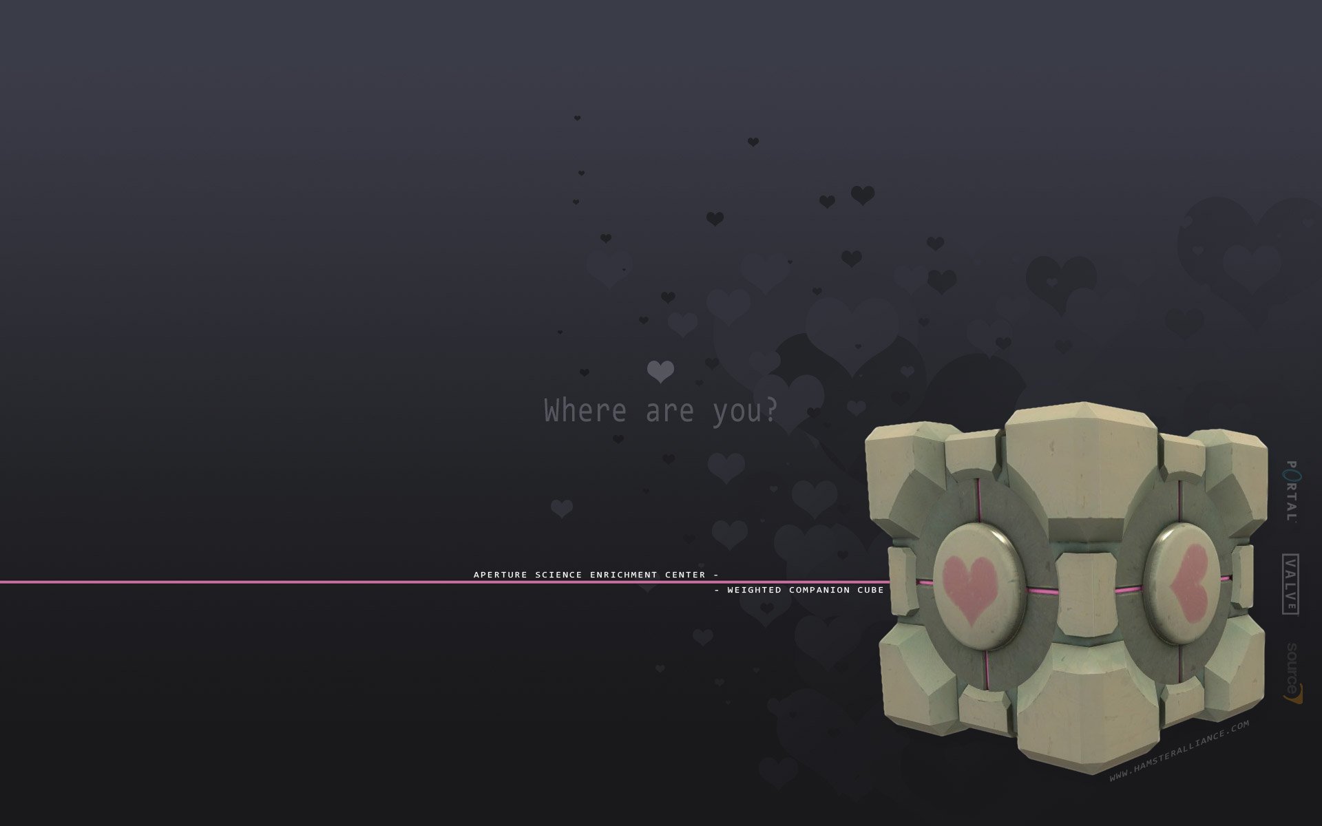Companion Cube (Portal) - Desktop Wallpapers, Phone Wallpaper, PFP ...