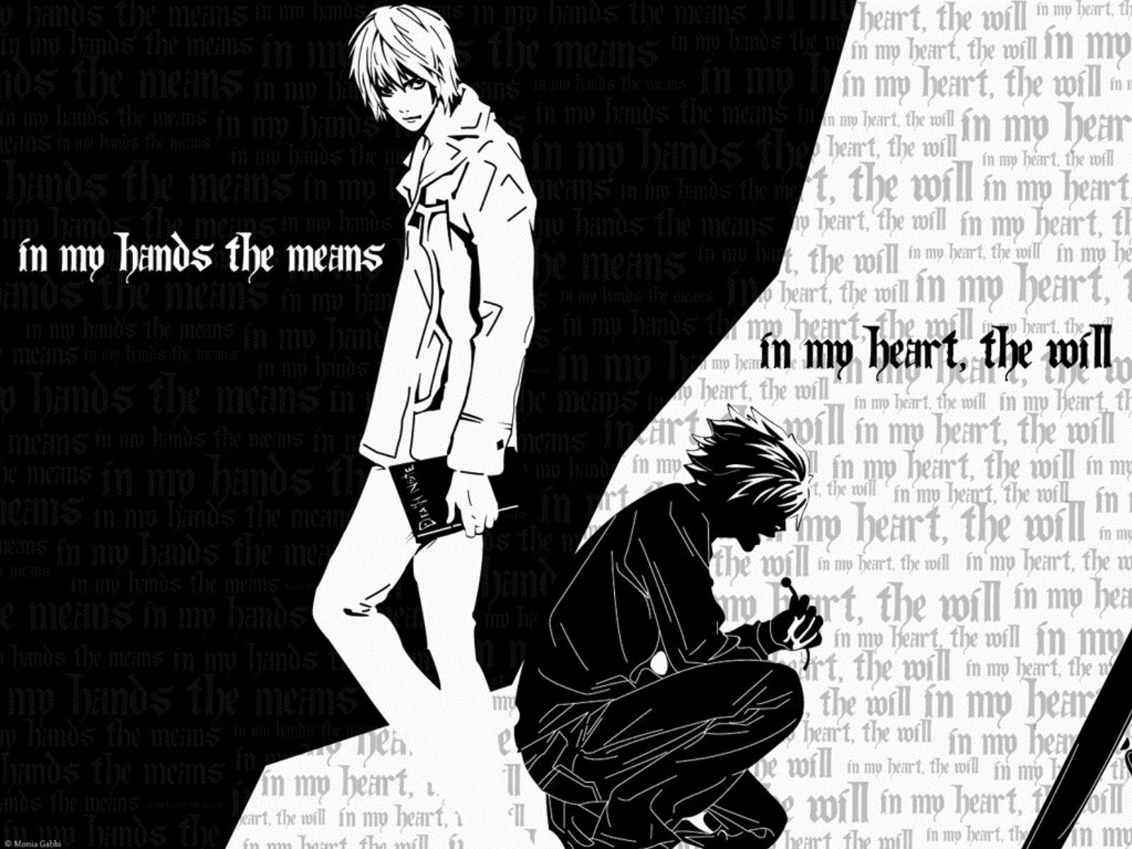 Death Note HD Wallpaper: Duality of Fate