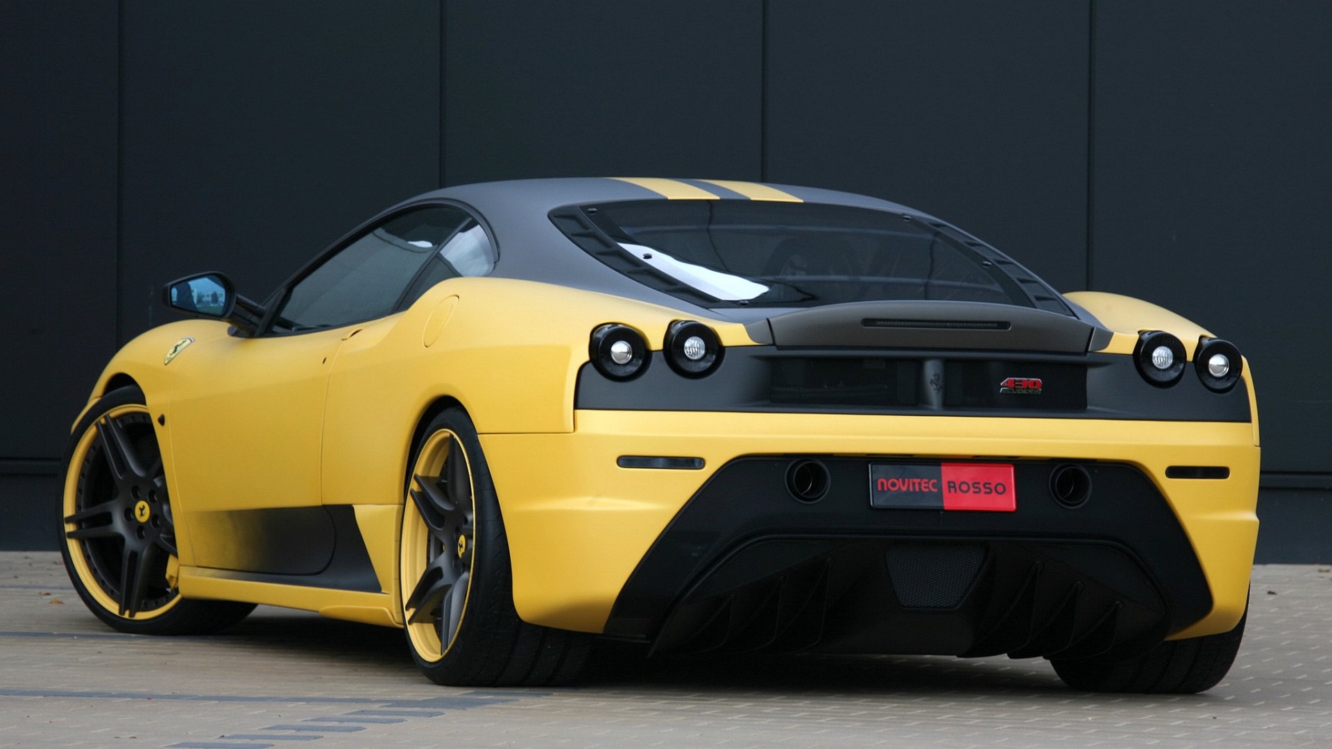 Download Novitec Rosso Ferrari 430 Scuderia Yellow Car Vehicle Ferrari ...