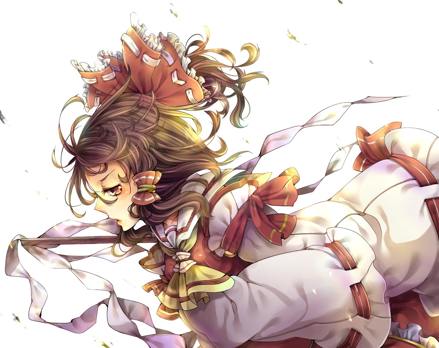 Download Reimu Hakurei Anime Touhou Wallpaper | 1514x1201 | Wallpaper Abyss