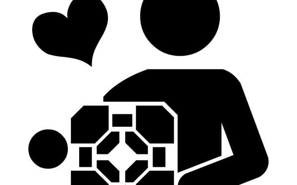Companion Cube HD Wallpaper - Portal Game