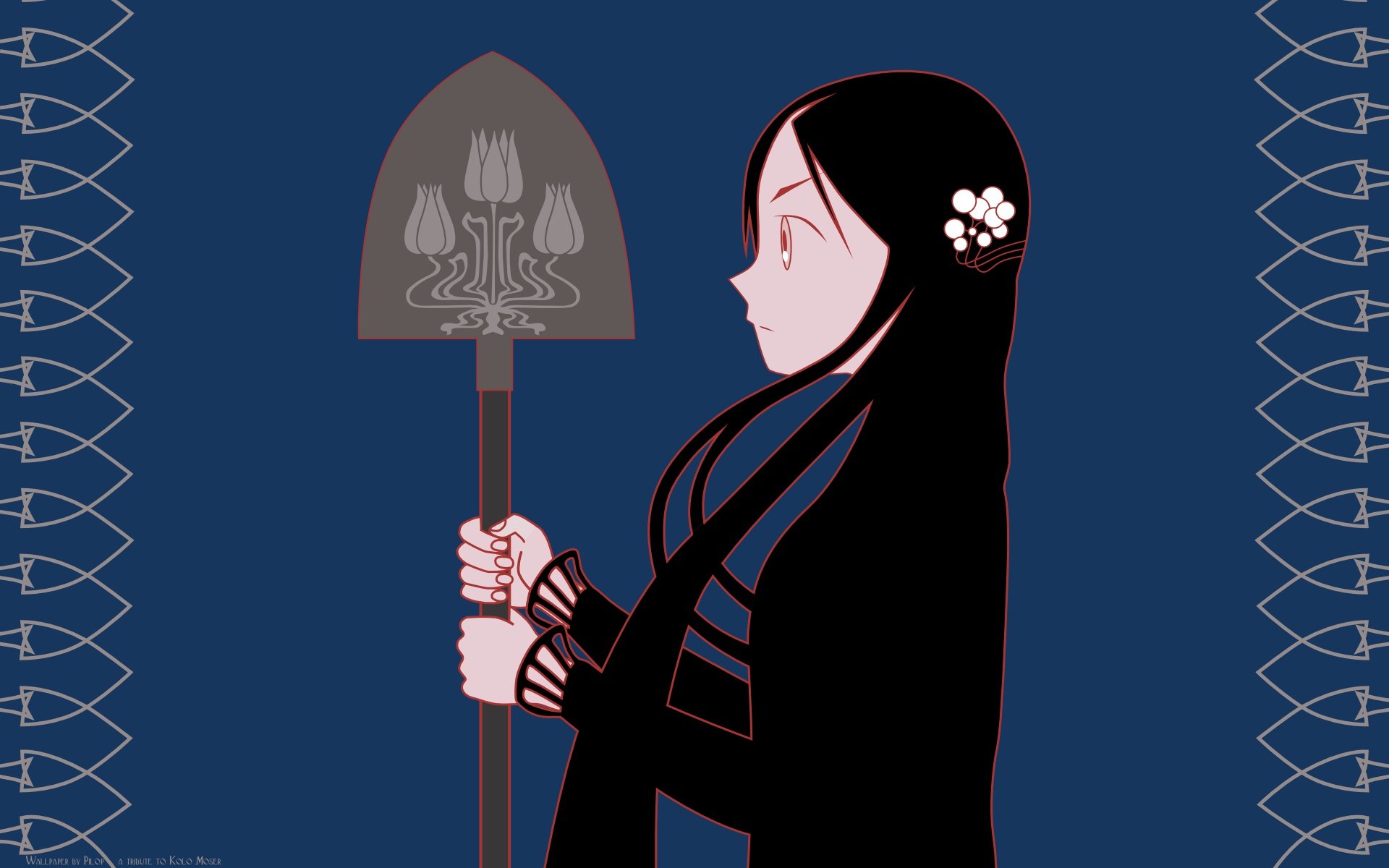 Download Chiri Kitsu Anime Sayonara Zetsubou-Sensei HD Wallpaper