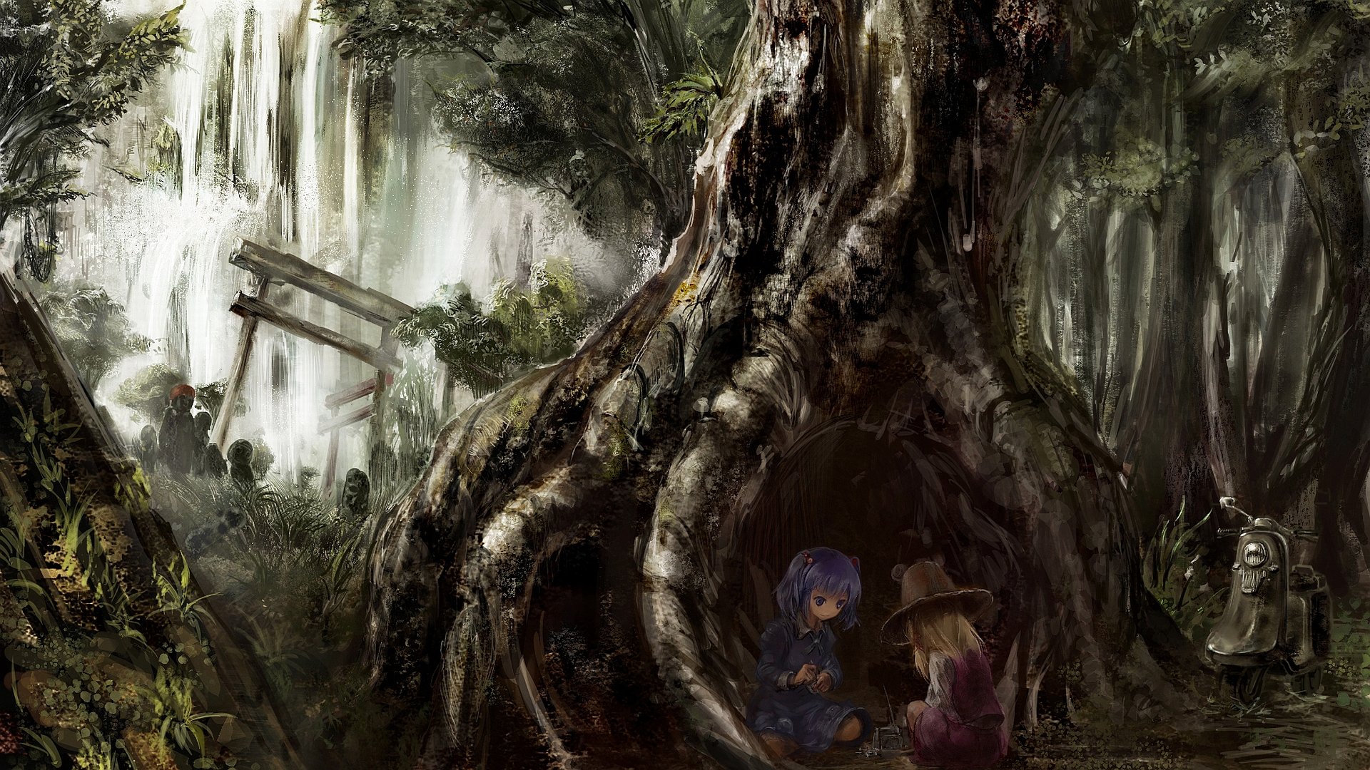 Enchanting Touhou Forest: Nitori & Suwako in HD Wallpaper Magic by ...
