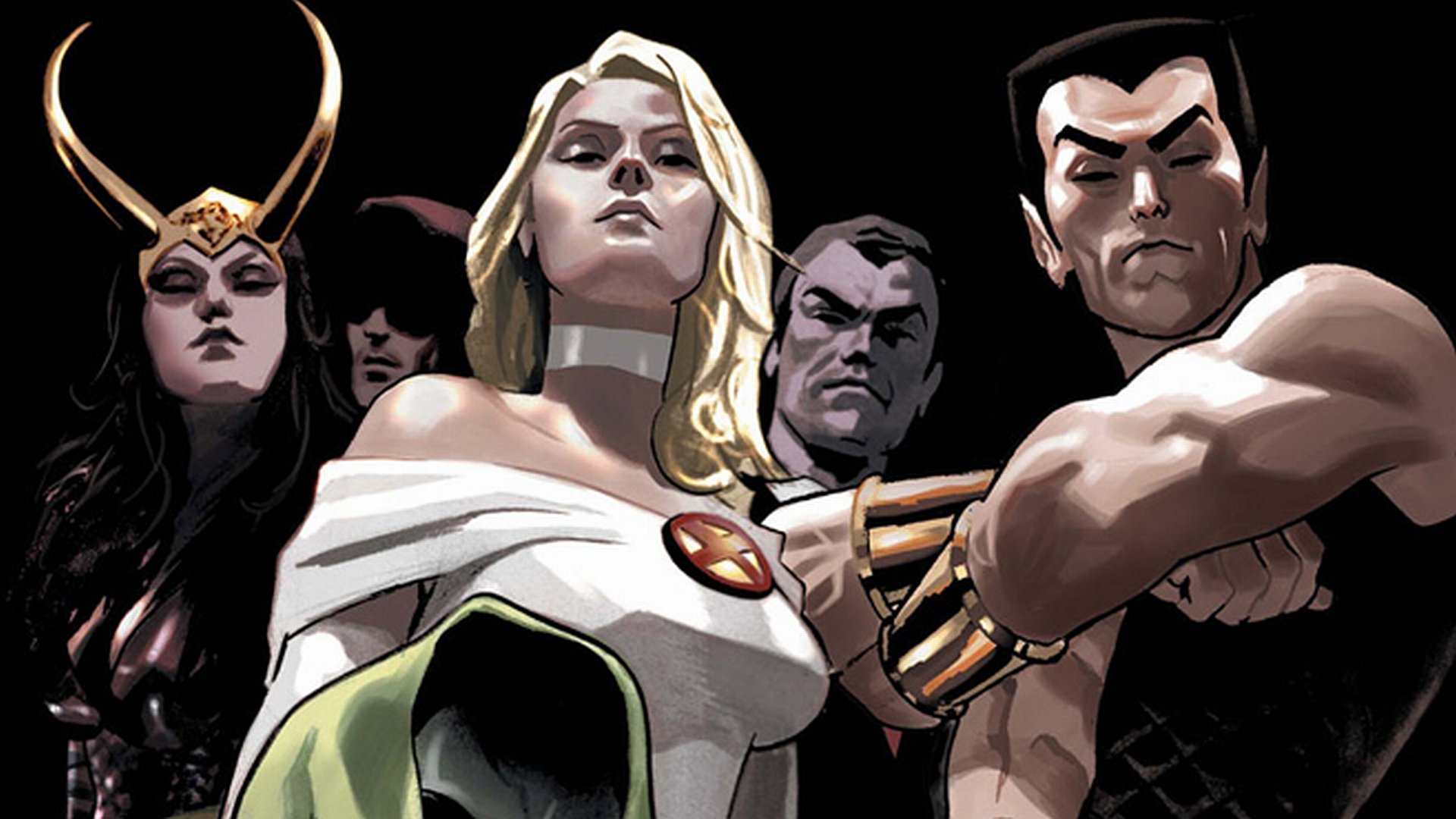 Download Emma Frost Comic Dark Reign HD Wallpaper