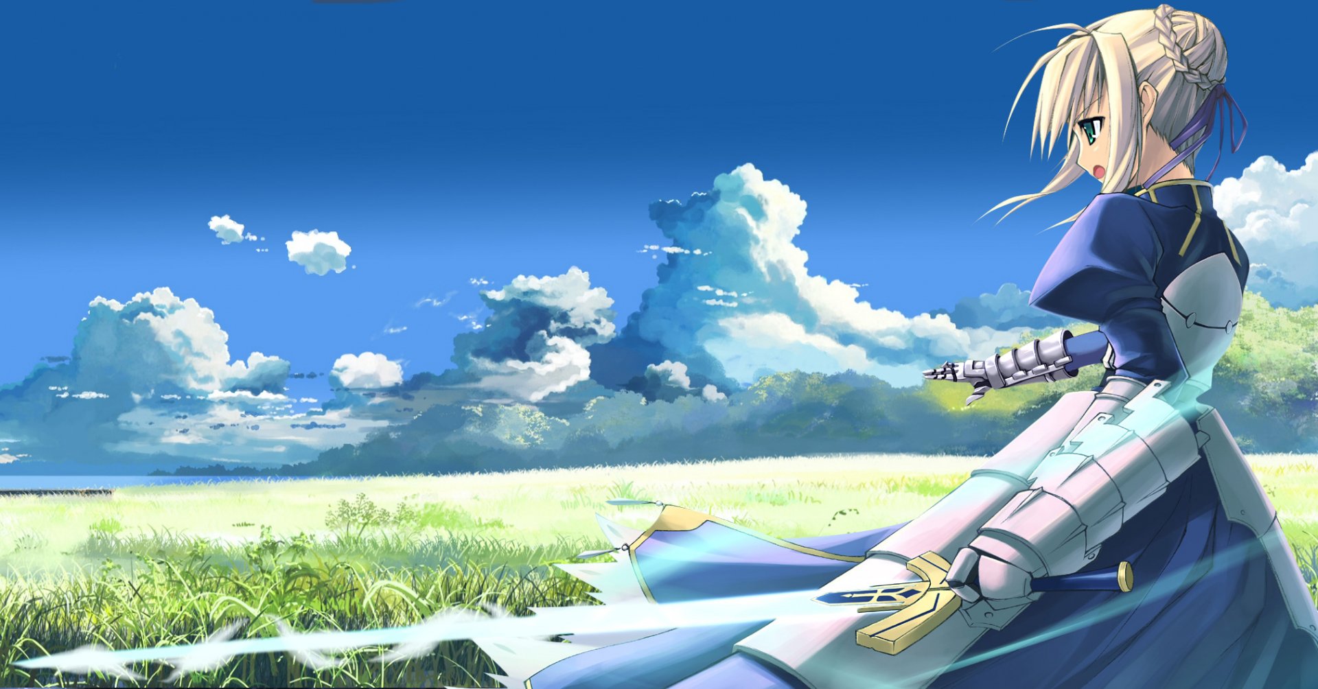 Saber of Fate: Stunning HD Anime Wallpaper from Fate/Stay Night ...