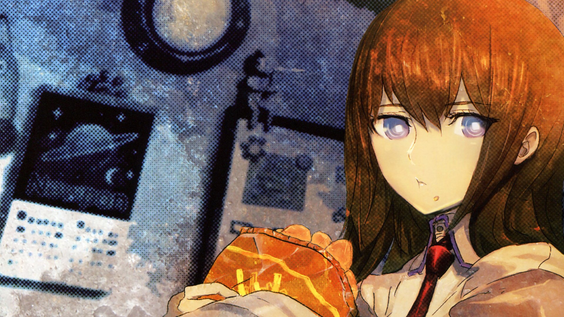 Steins;Gate Anime HD Wallpaper – Futuristic Time Travel Vibes