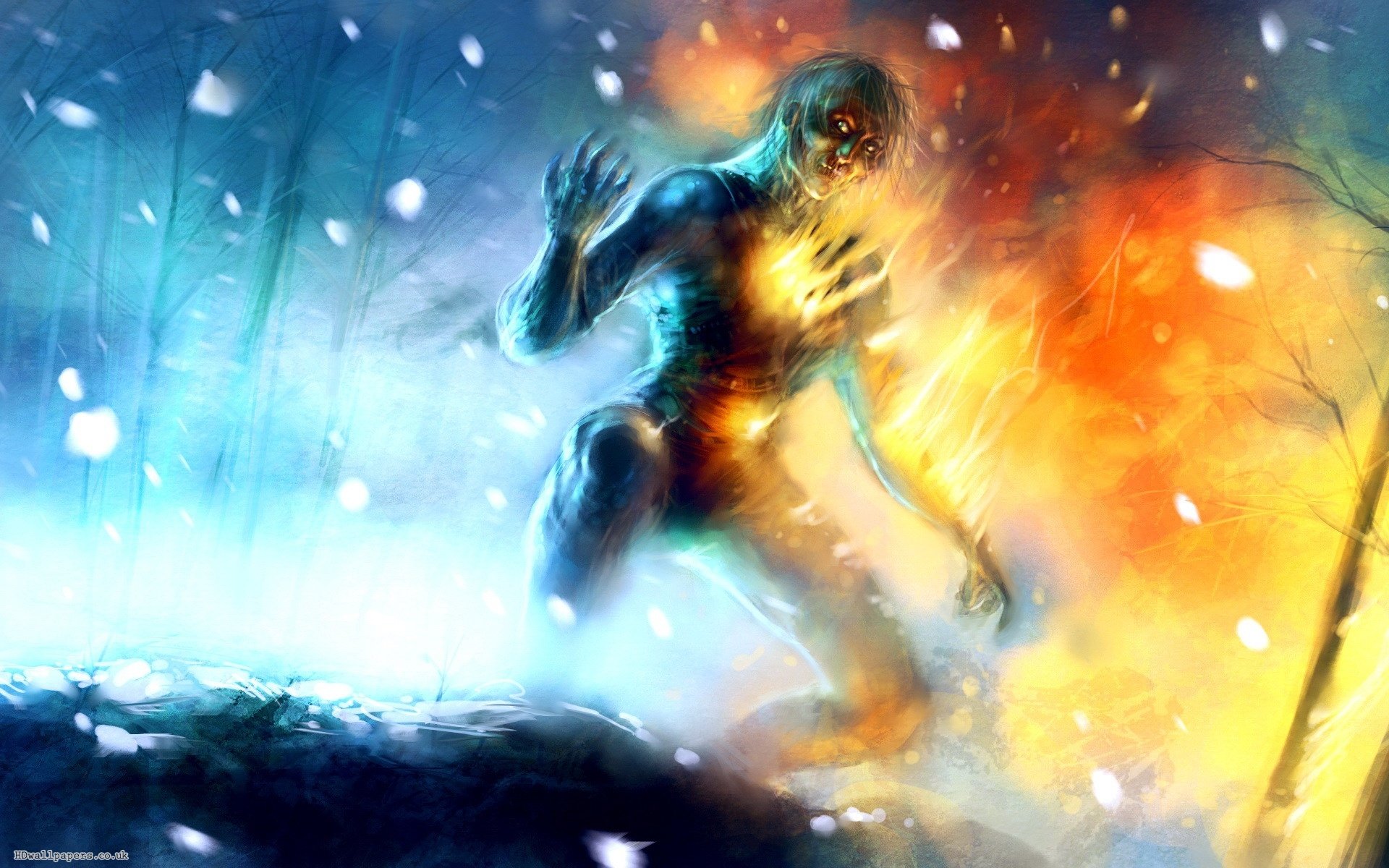 Zombie Girl Wallpaper