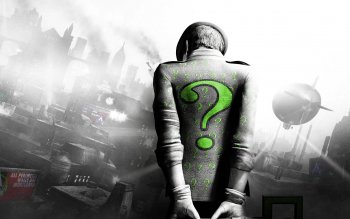 Riddler Question Mark Wallpaper