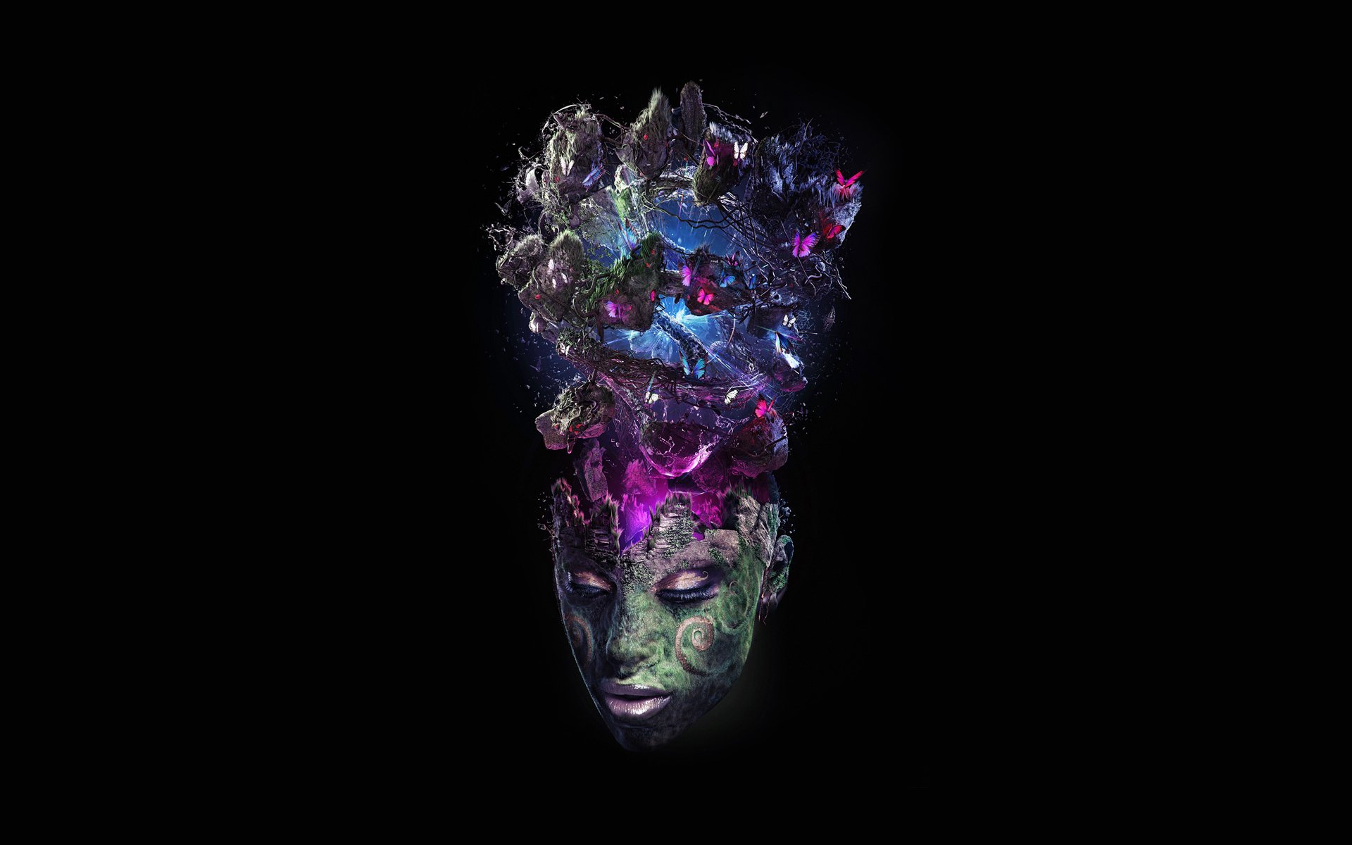 Download Artistic Human Portrait Digital Fantasy HD Wallpaper ...