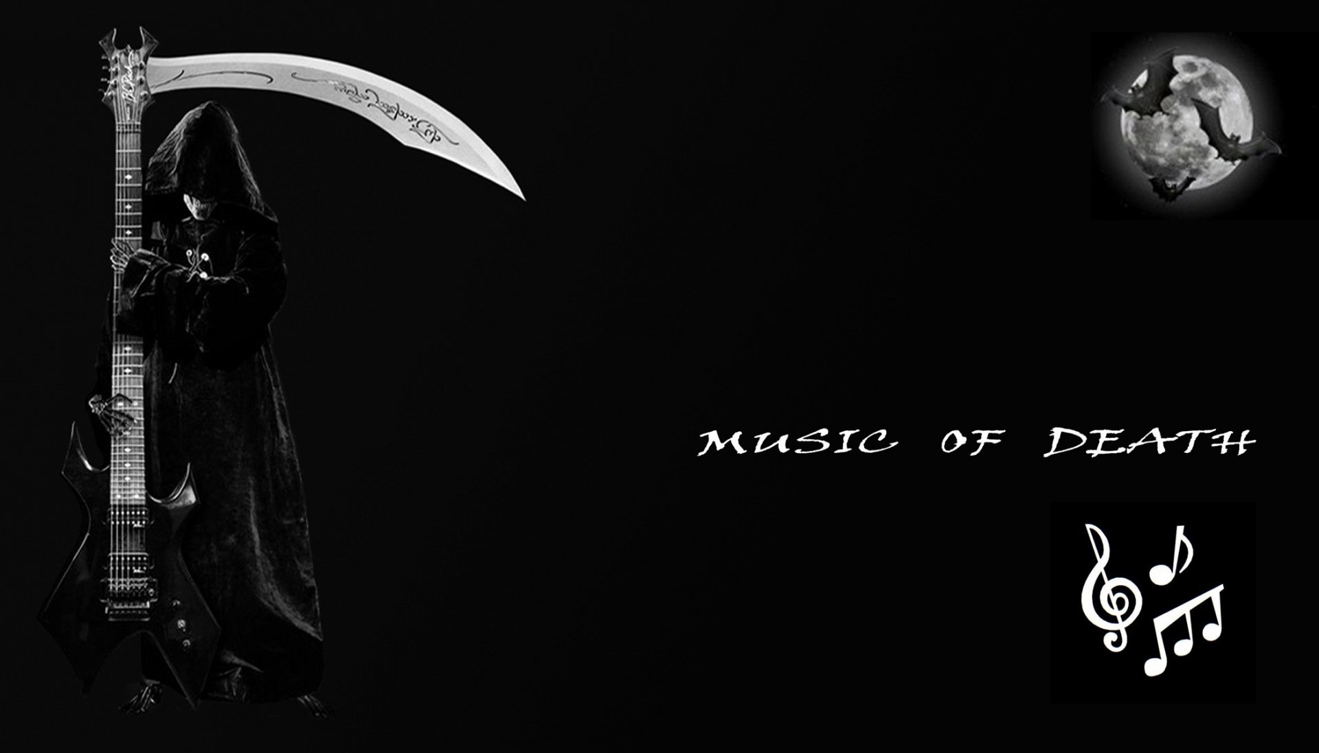 Dark Reaper’s Melody: HD Wallpaper of Death’s Grim Tune | 2100x1200 ...
