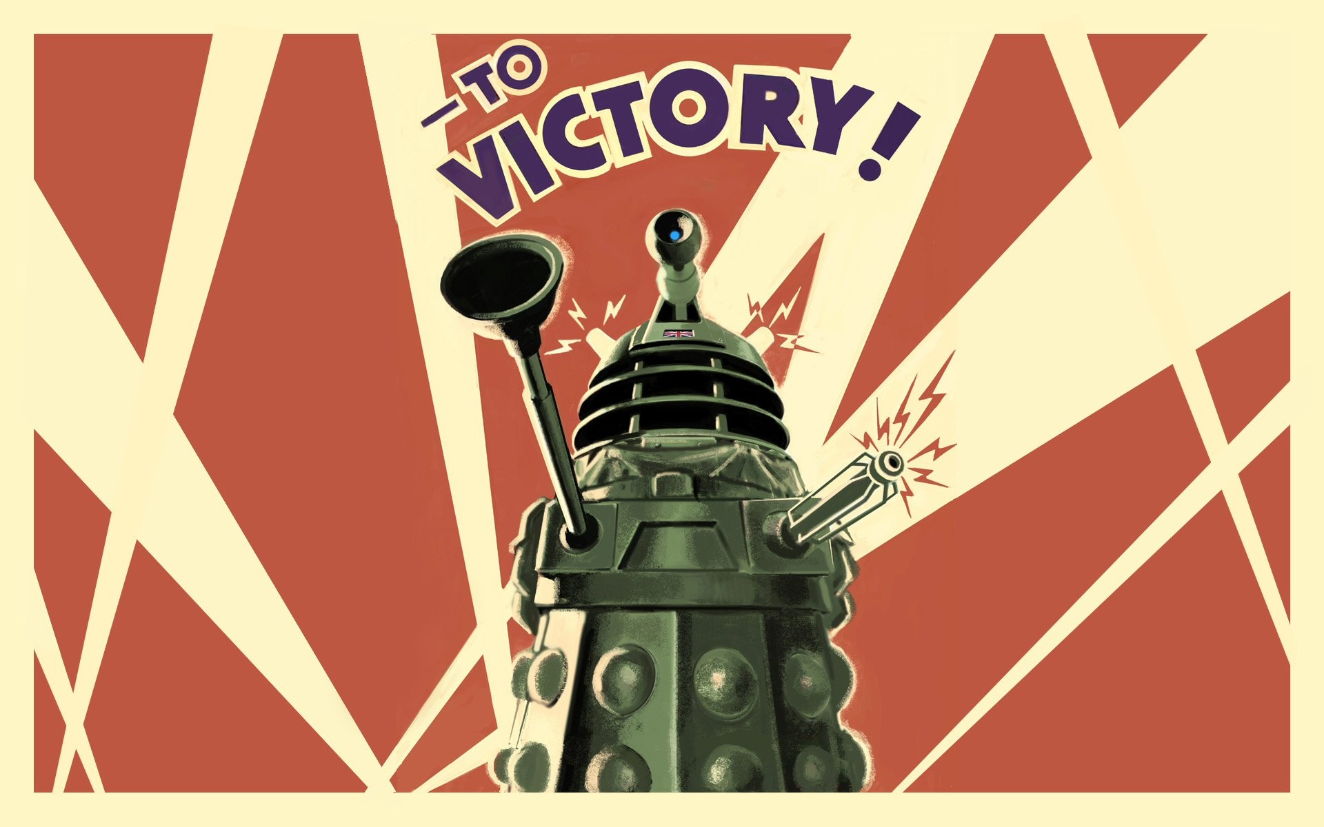 Doctor Who Dalek HD Wallpaper: To Victory!