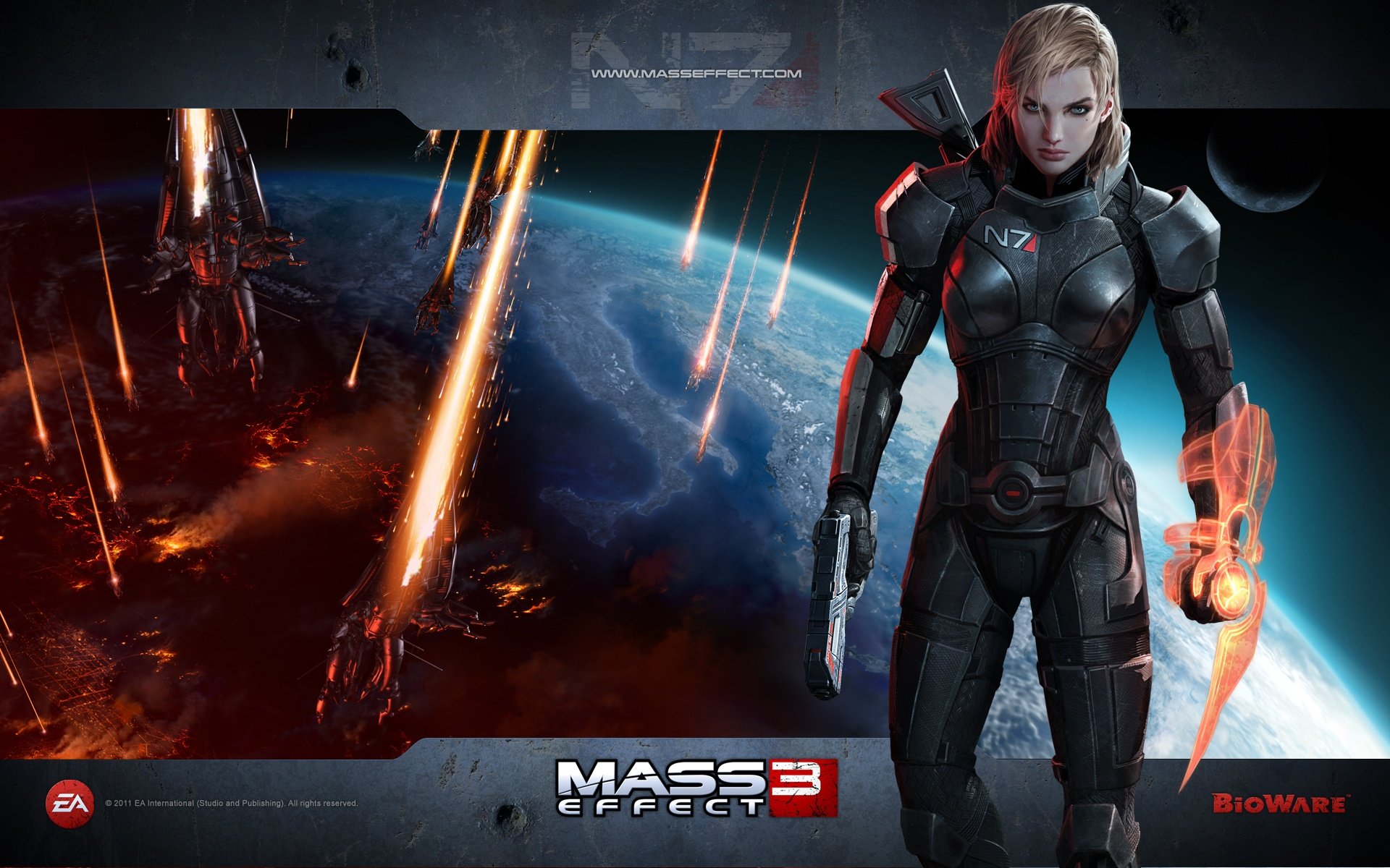 Commander Shepard — N7 Sci‑Fi Fantasy Warrior (Mass Effect 3 HD)