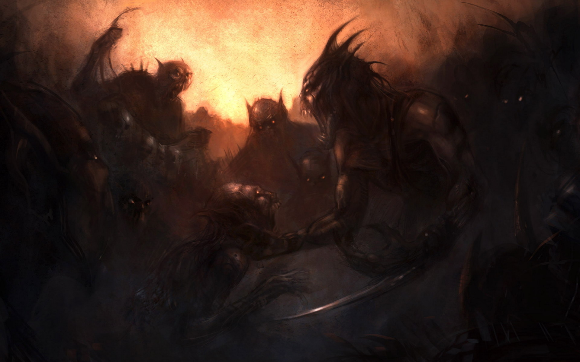 Download Dark Demon HD Wallpaper