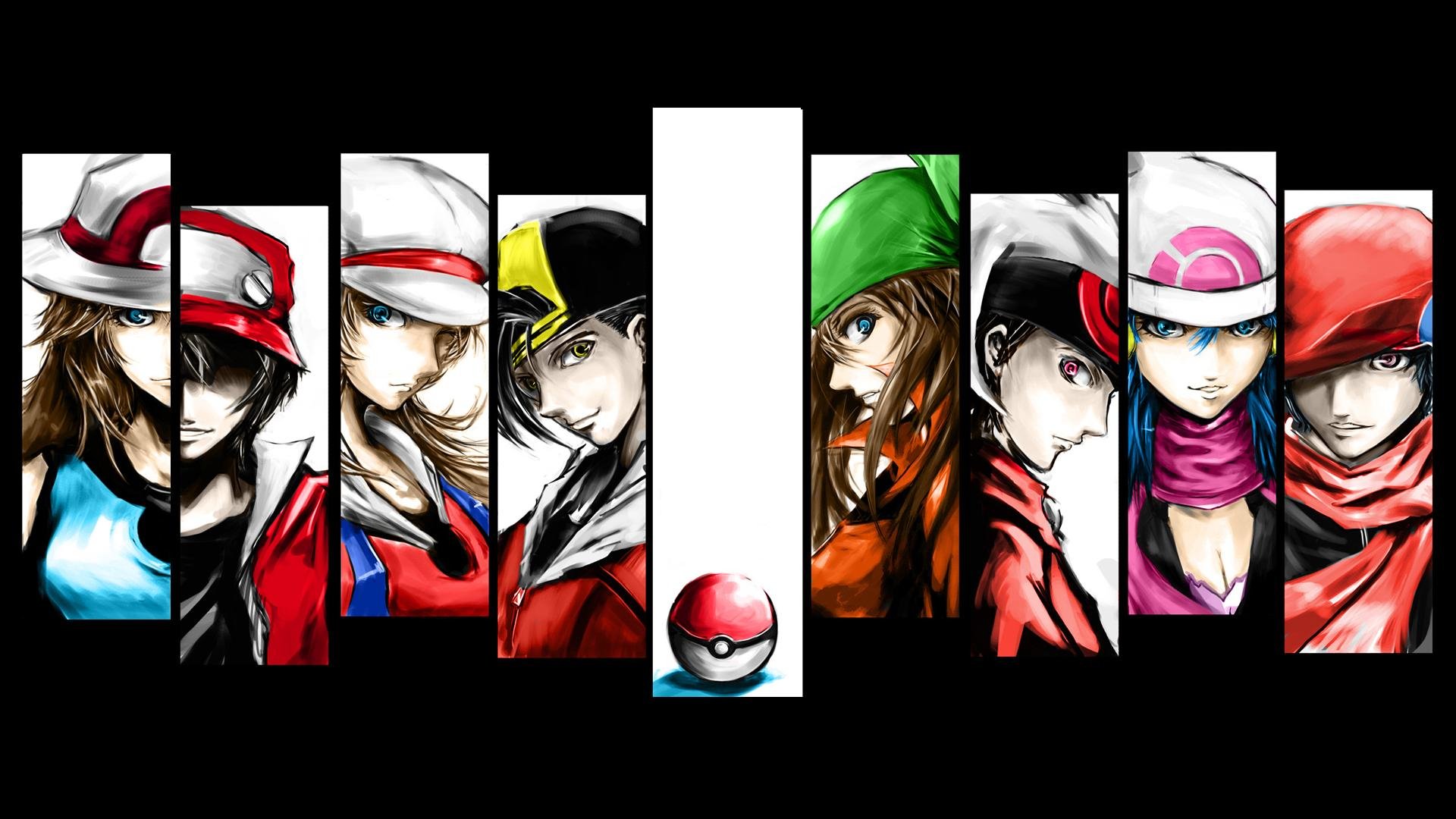 Epic HD Wallpaper: Pokémon Characters Unite in Style | 1920x1080 ...