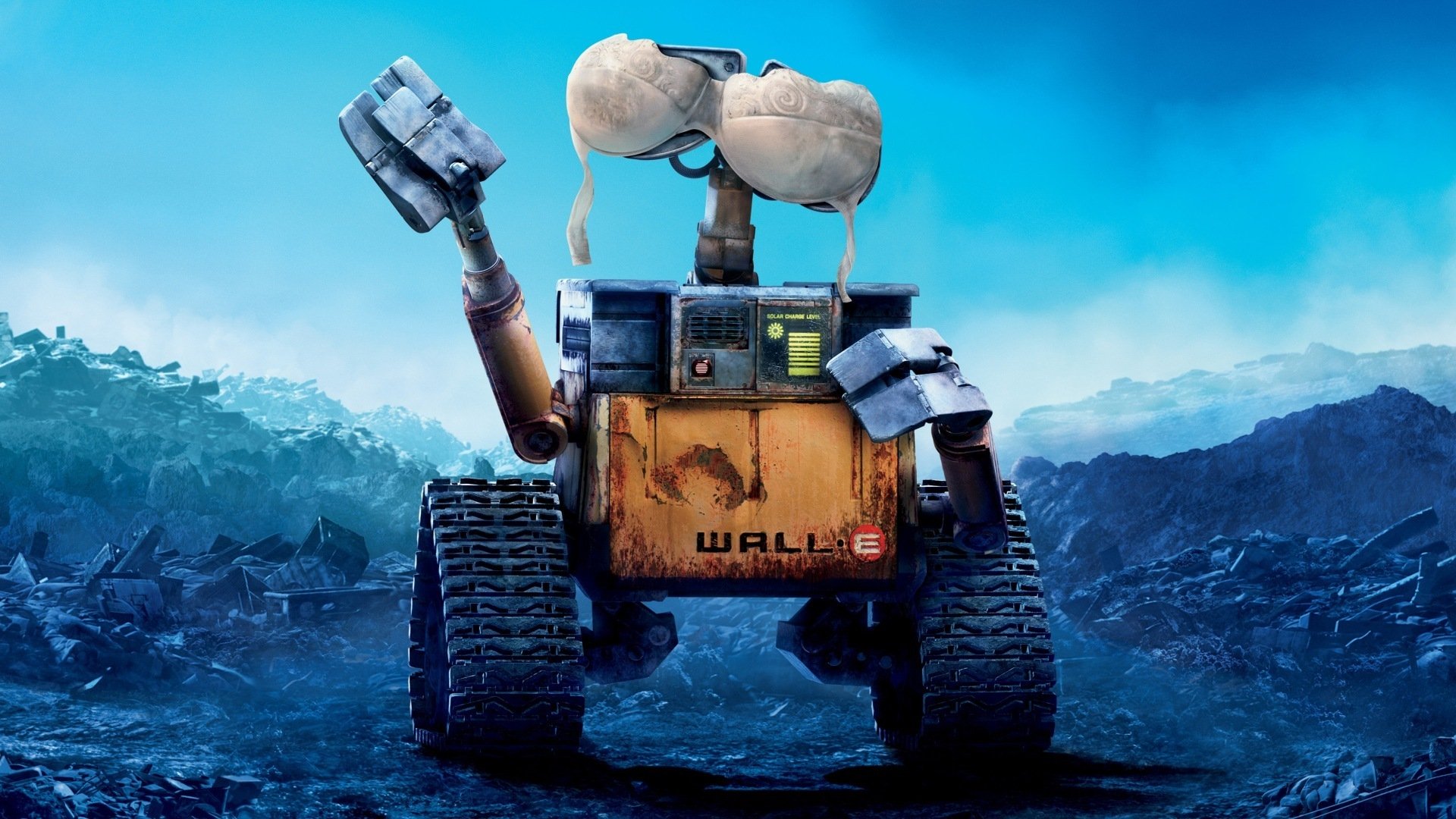 Wall·E HD Movie Wallpaper – Futuristic Robot Adventure