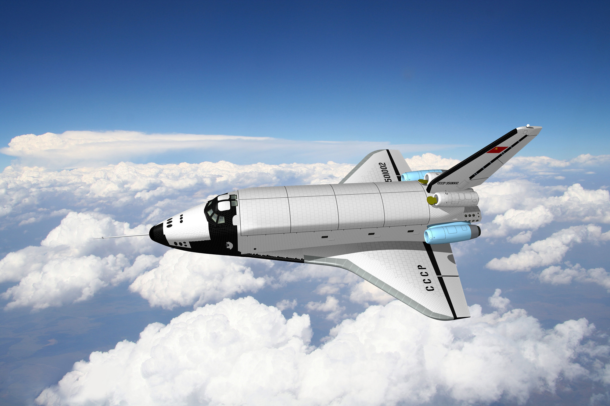 Download Vehicle Buran Soviet Shuttle HD Wallpaper