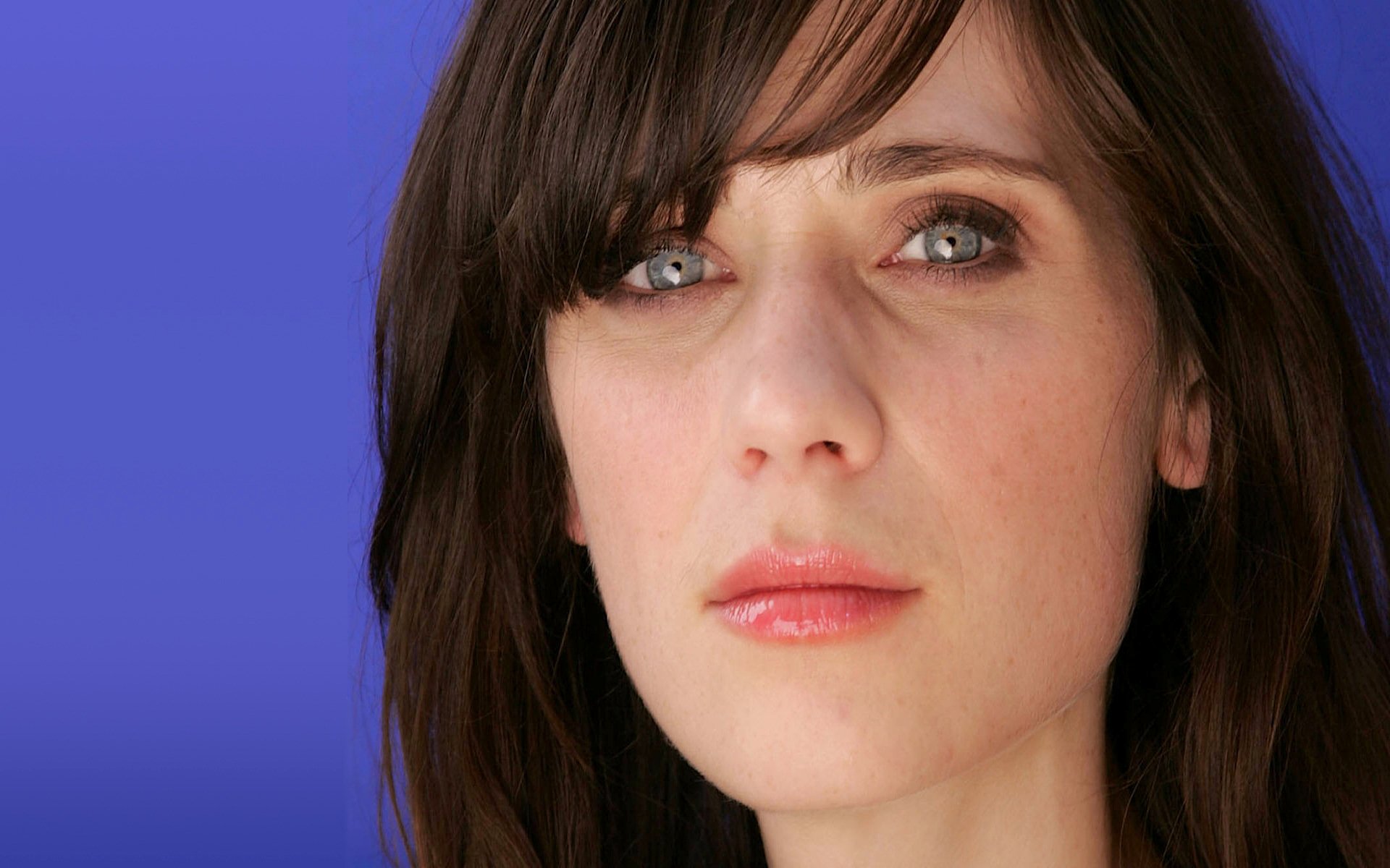 Zooey Deschanel HD Celebrity Wallpaper - Stunning Close-Up Portrait ...
