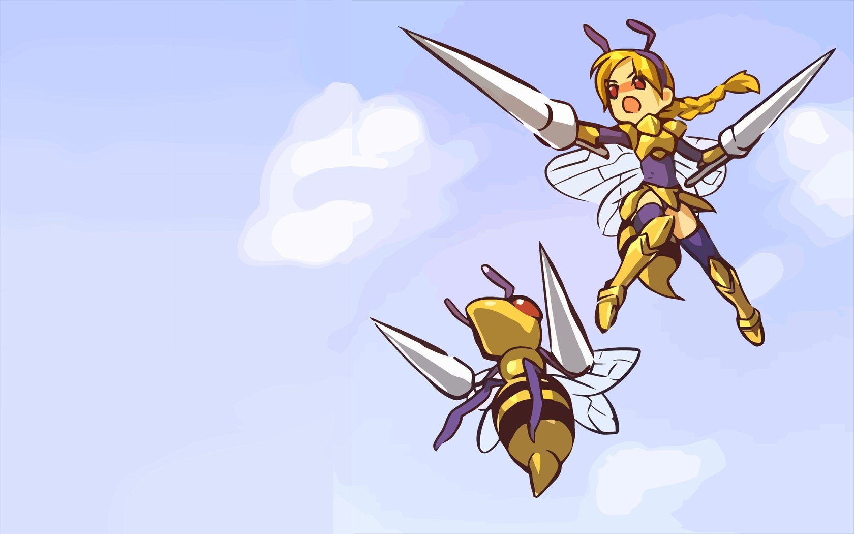 Beedrill Anime HD Wallpaper – Stunning Bug Pokémon Action Scene by hitec