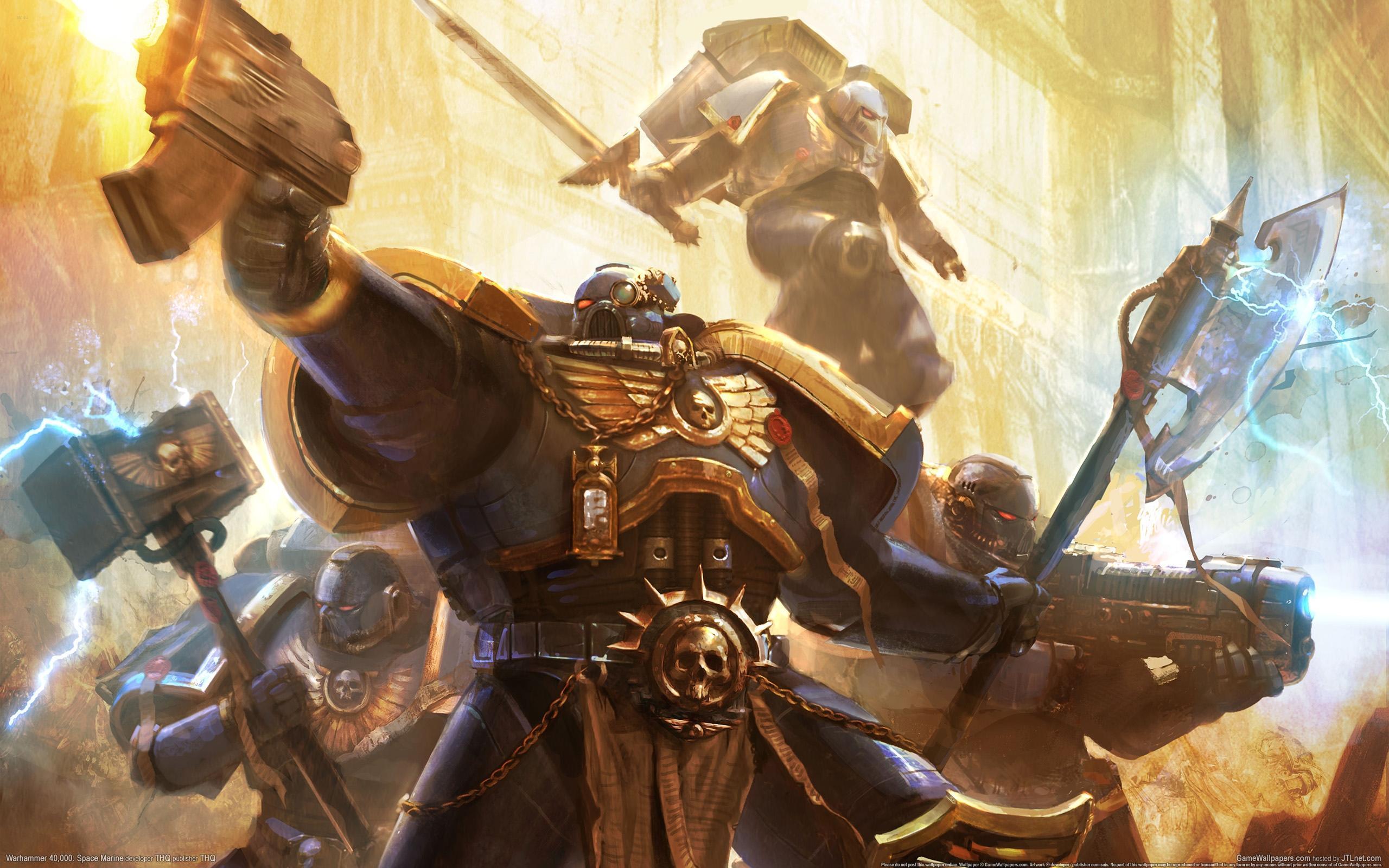 Warhammer Legends: Epic HD Wallpaper from the Ultimate Video Game Battle