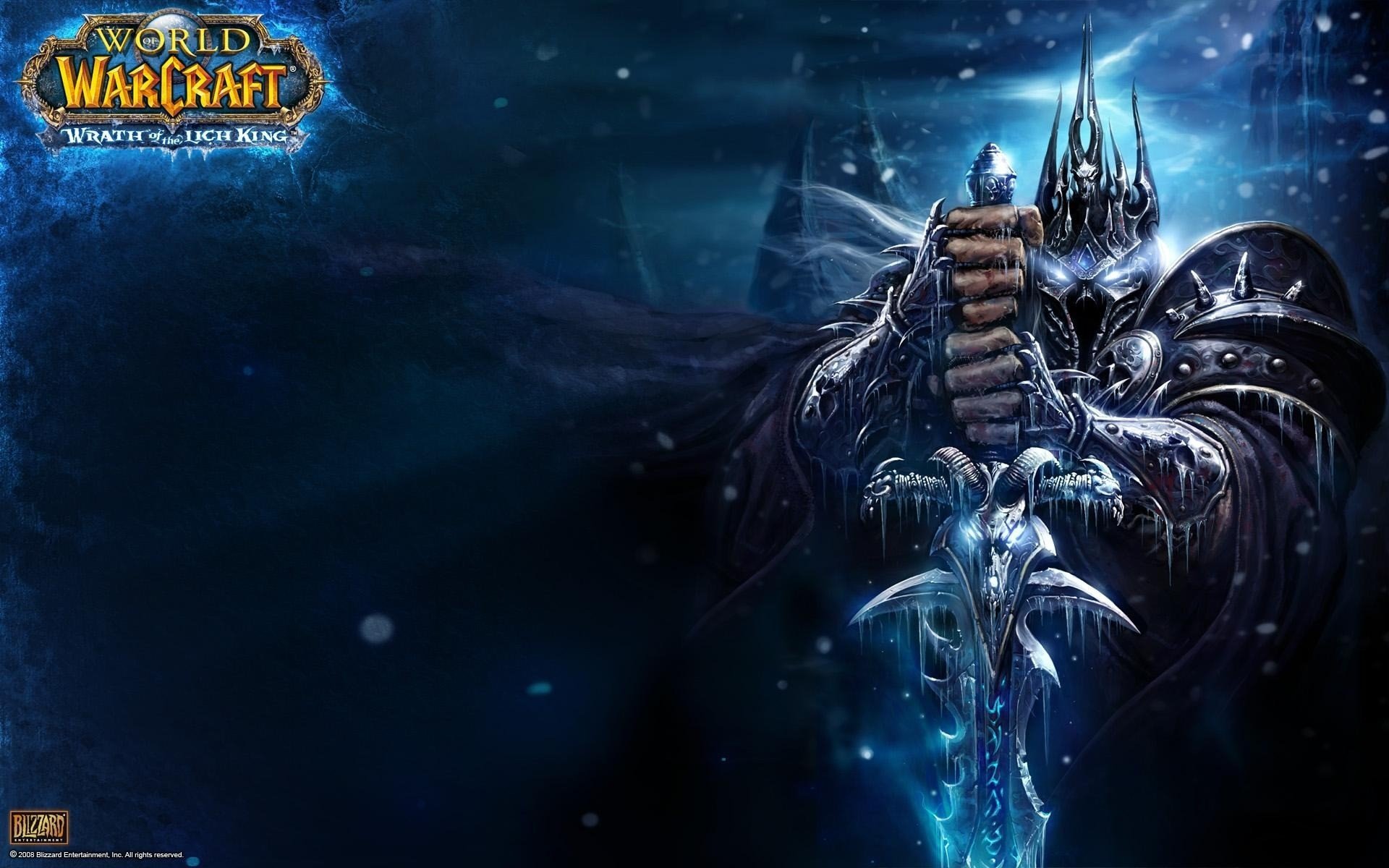 World of Warcraft HD: The Lich King’s Frozen Throne Wallpaper