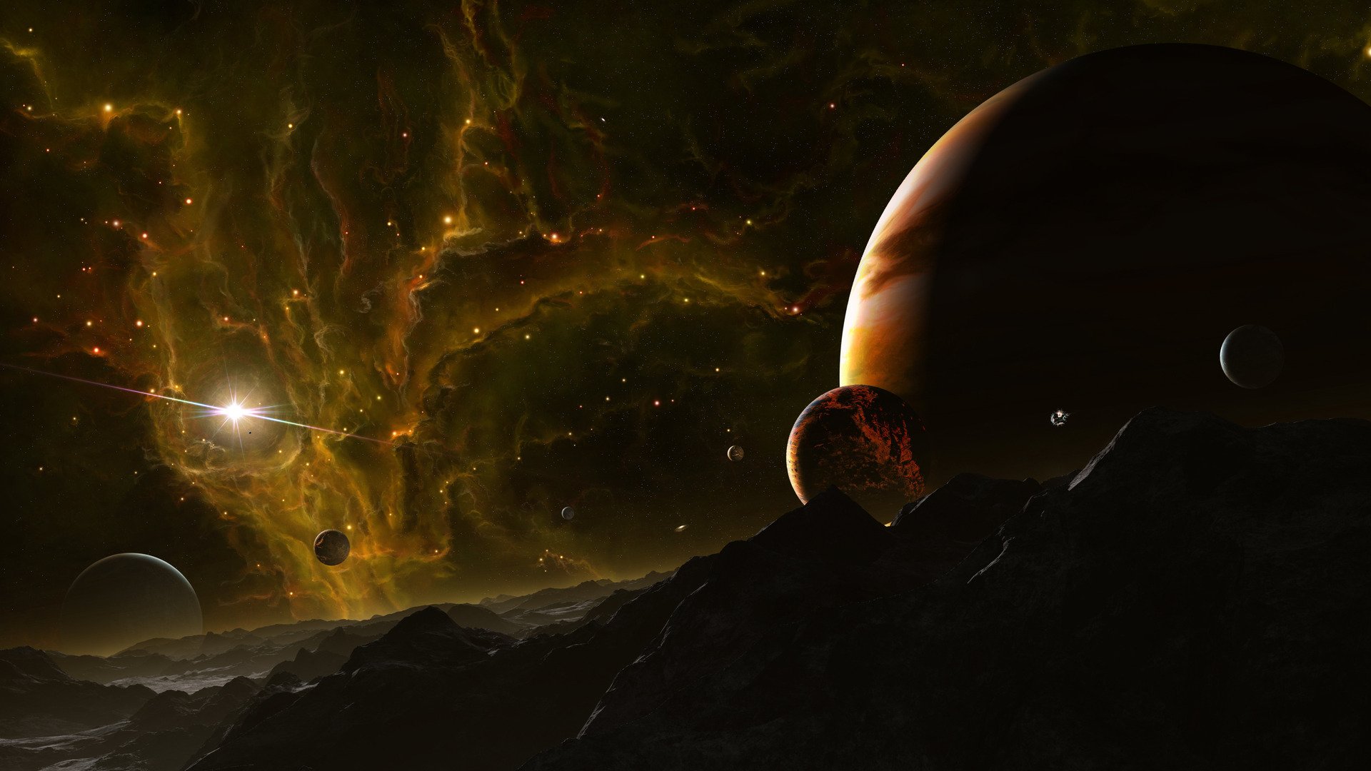 Download Sci Fi Planet HD Wallpaper | 1920x1080 | Wallpaper Abyss