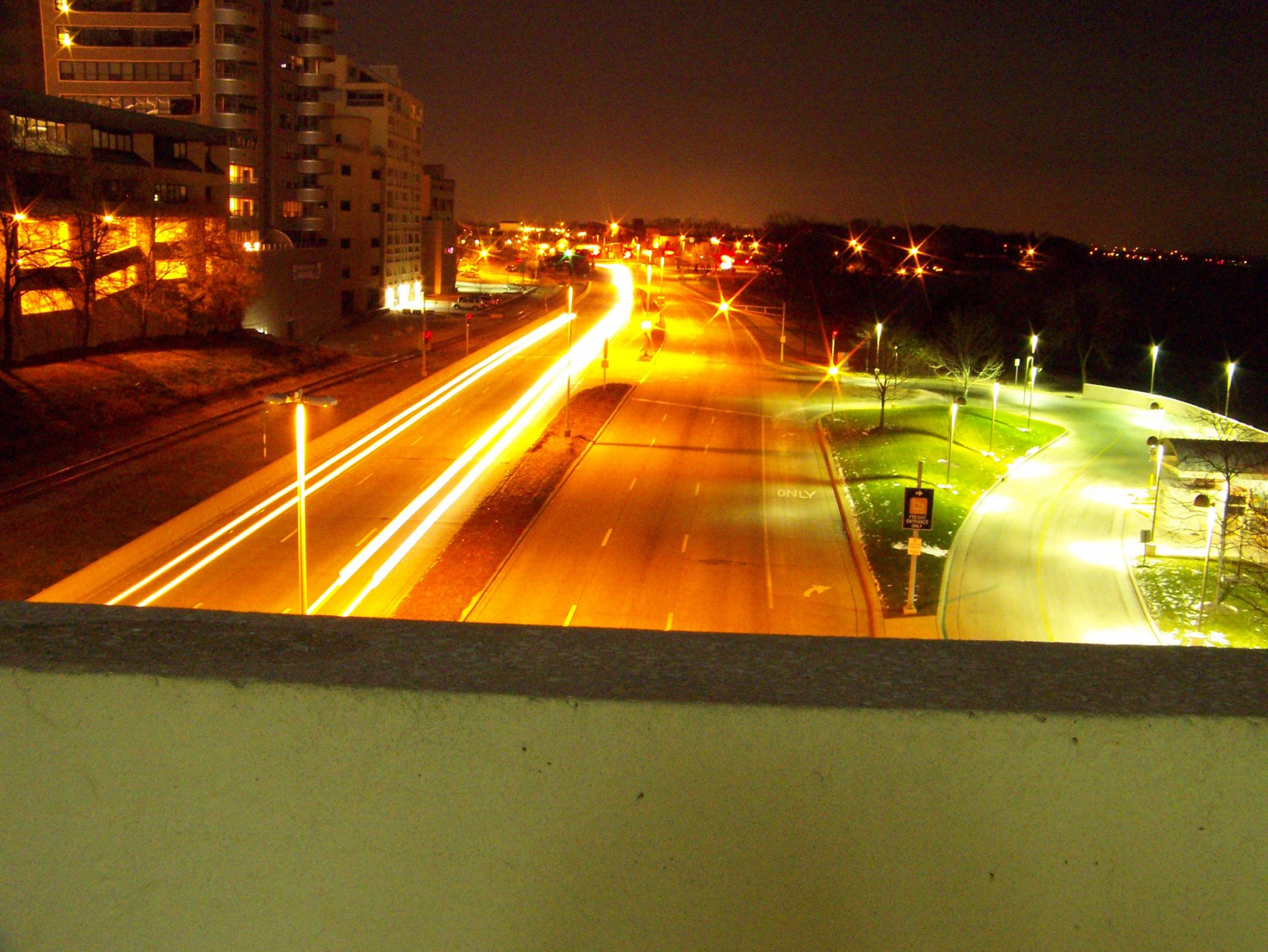 Download Night Time Lapse Man Made Road HD Wallpaper | 2124x1596 ...