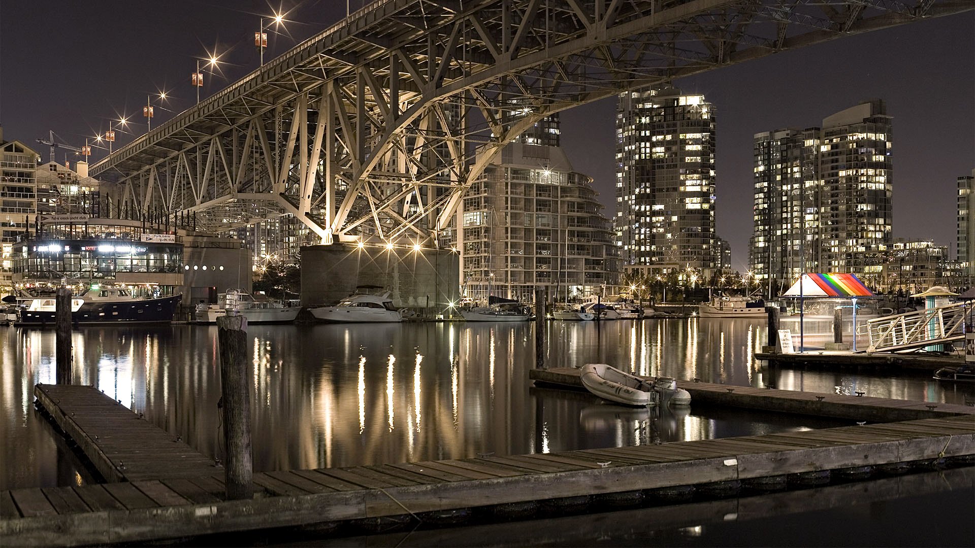 Download Man Made Harbor HD Wallpaper