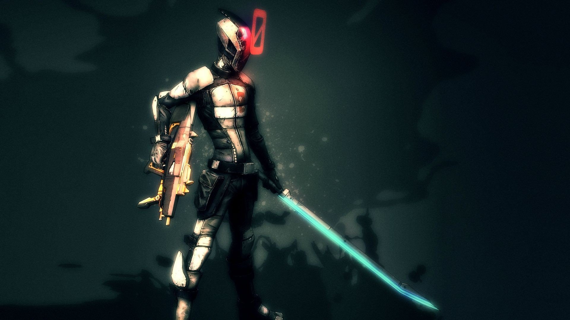 Borderlands 2 Futuristic Sci-Fi Character HD Gaming Wallpaper