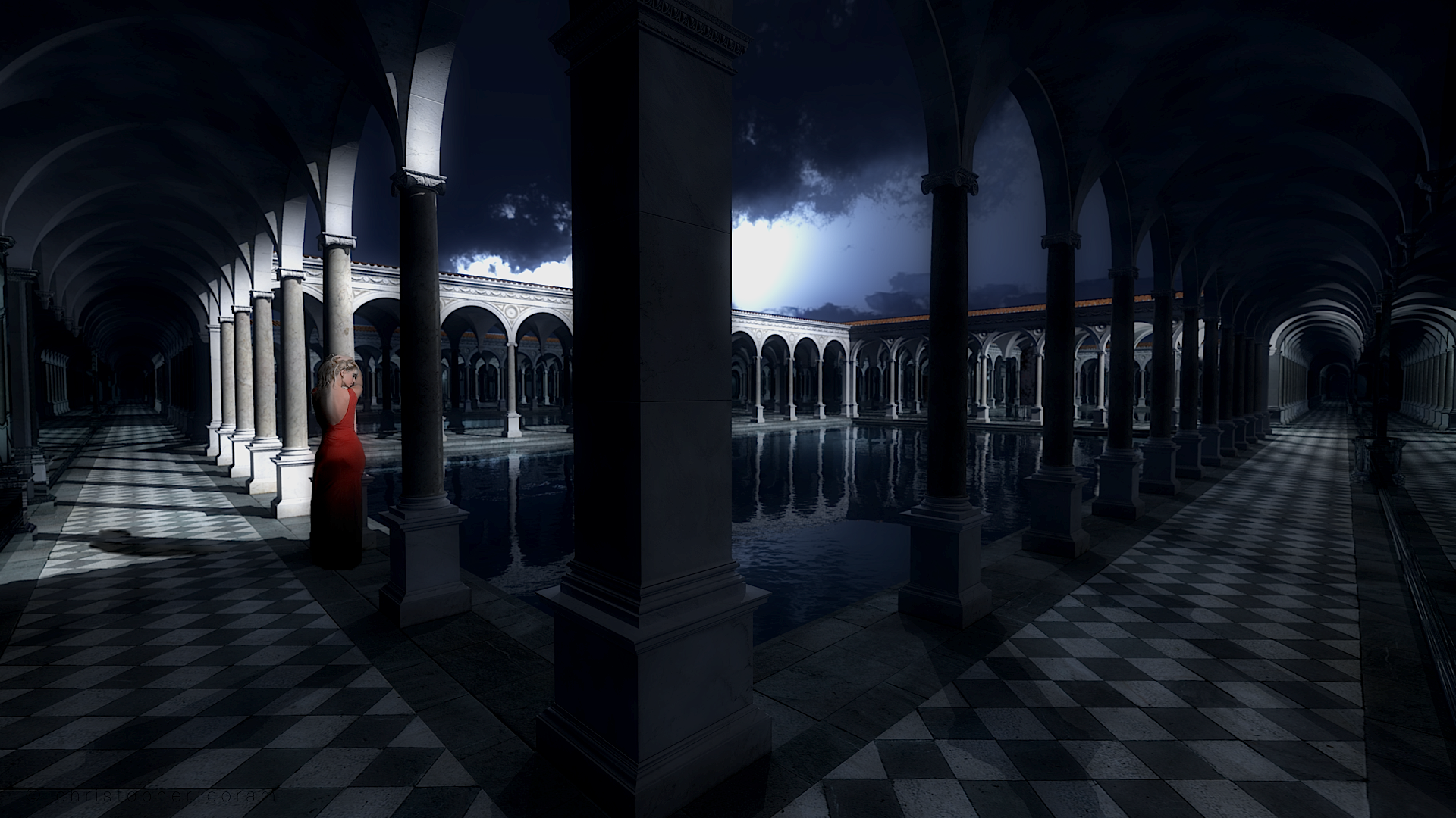 The Pool of Tears by Crysophilax | 1920x1080 | Wallpaper Abyss